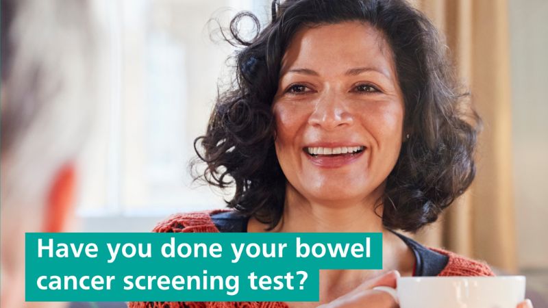 Bowel cancer screening extended to over 50s - Herts and West Essex ICS