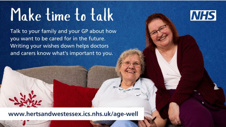 Ageing well and frailty communications toolkit - Herts and West Essex ICS