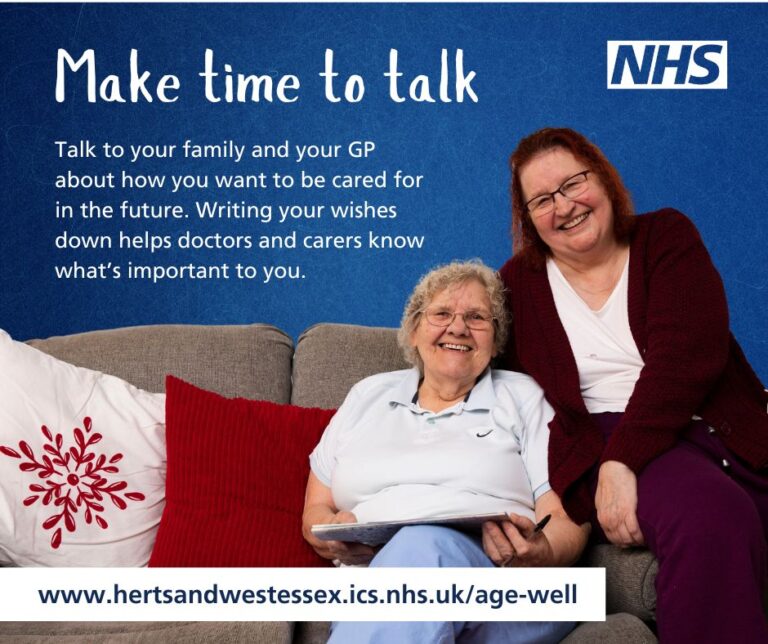 Ageing well and frailty communications toolkit - Herts and West Essex ICS
